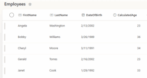 Calculate Age using PowerApps - Power Right Solutions